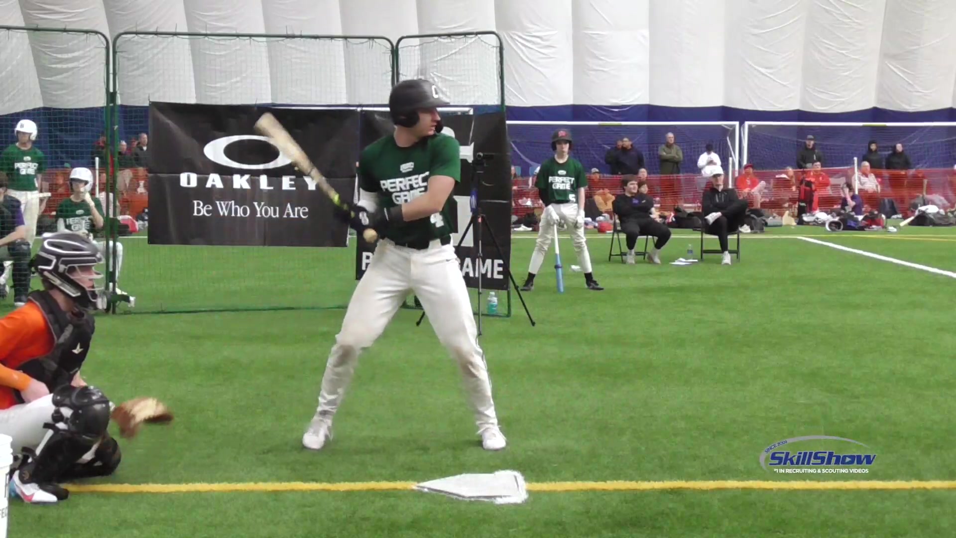 Kodie Steele BP 2024 Great Lakes Indoor Showcase | PerfectGame.tv