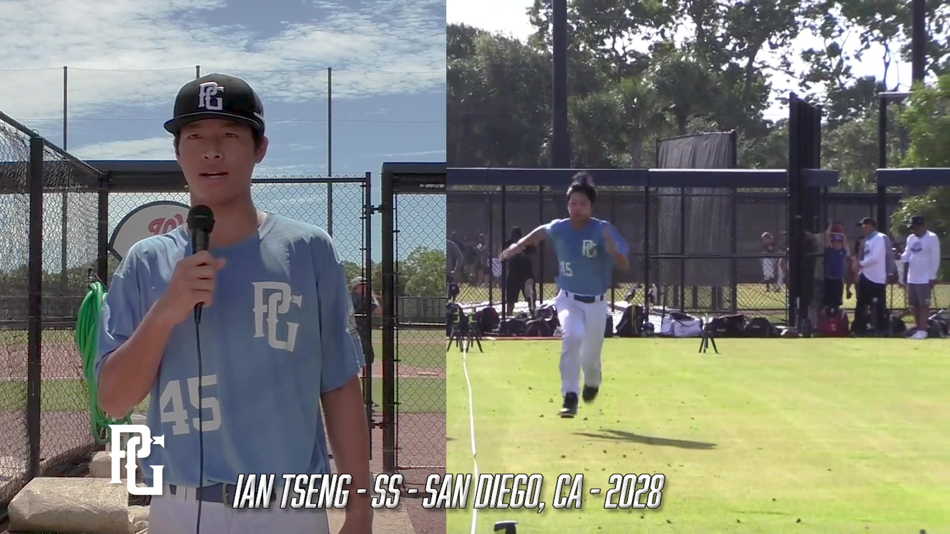 Ian Tseng SkillShow video 2024 14U National Showcase | PerfectGame.tv